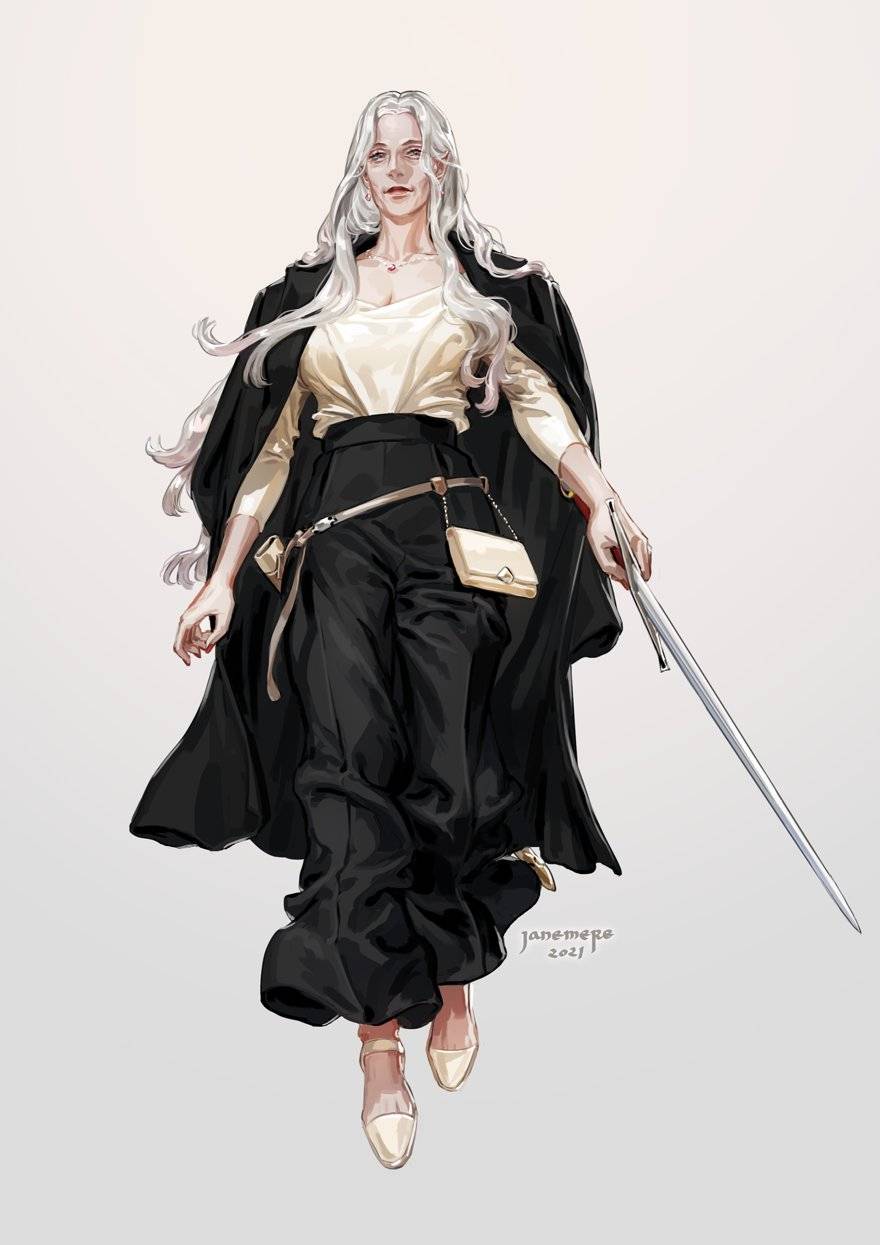 Swordmaster Auntie by JaneMere | Scrolller