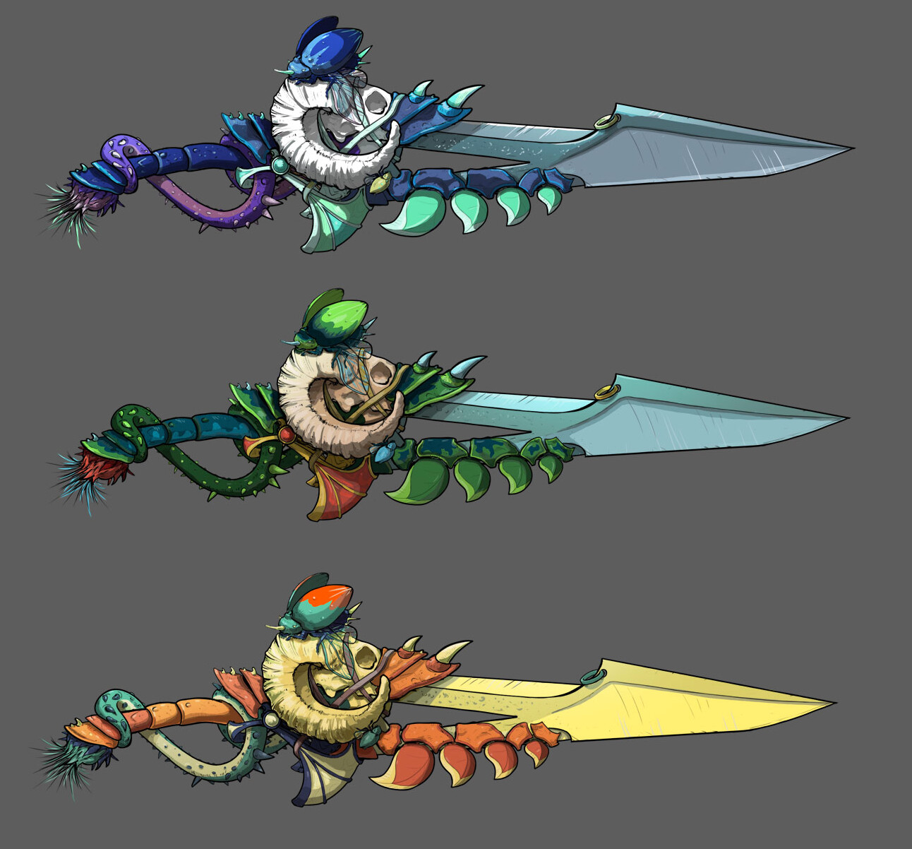 Swords by Ekaterina Yagodinskaya | Scrolller