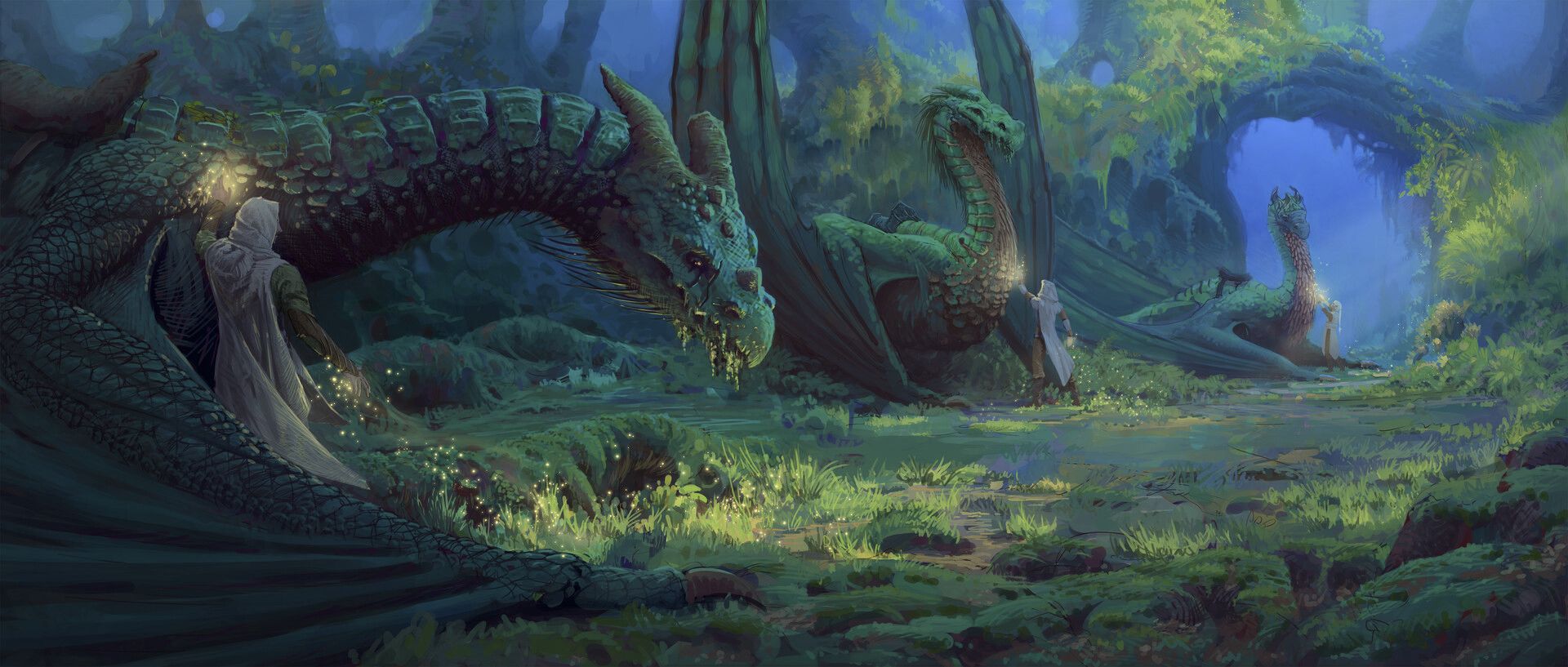 Sylvan Dragons by Jonas Quidsinski | Scrolller