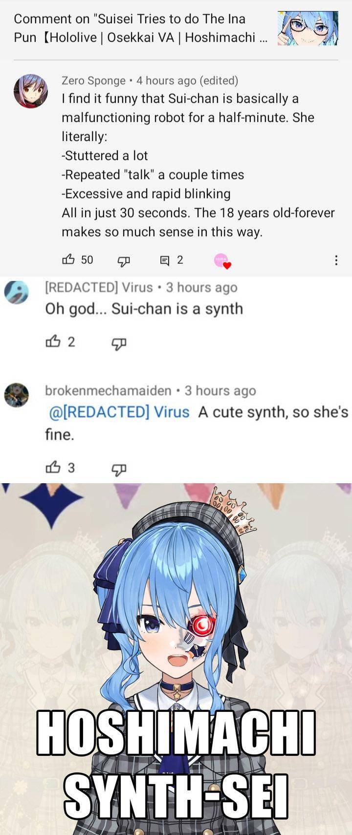 Synth-chan wa~ Kyou mo kawaii | Scrolller