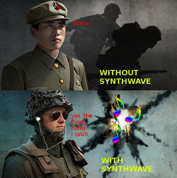 Synthwave + Wargame = Love = Razzman | Scrolller