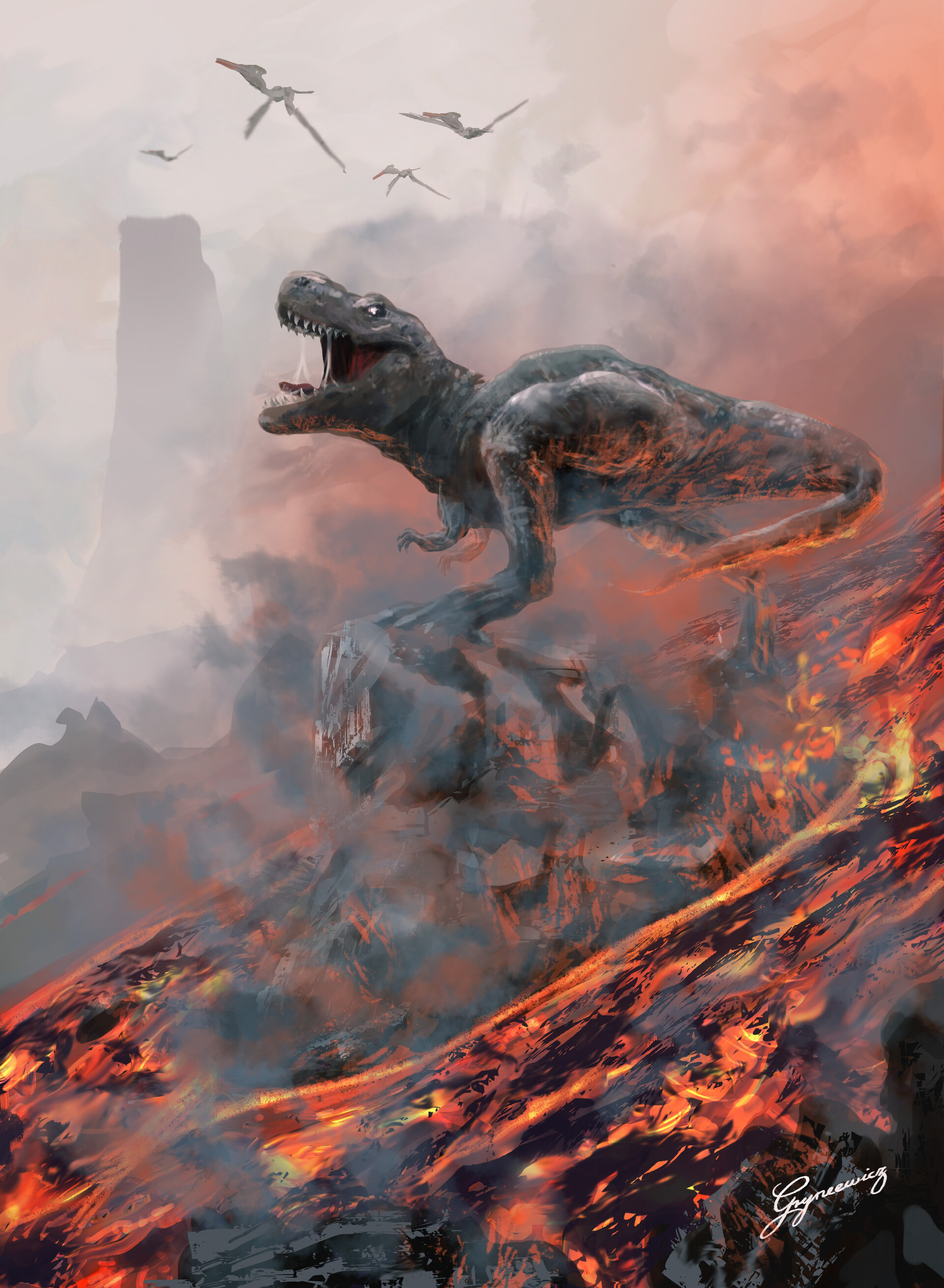 T Rex Trap by Daniel Gryncewicz | Scrolller