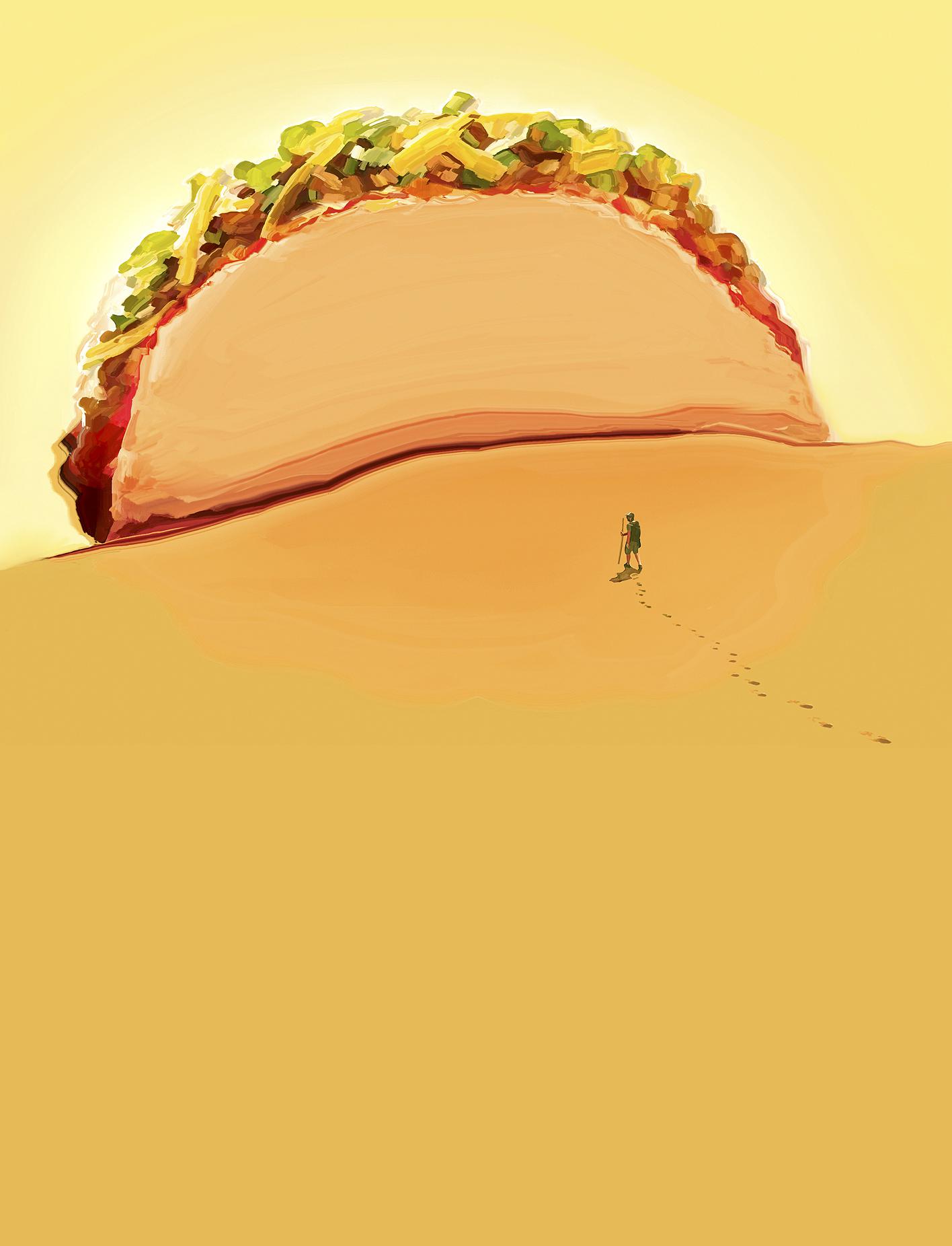 Taco Tuesday, Me, Digital, 2021 | Scrolller