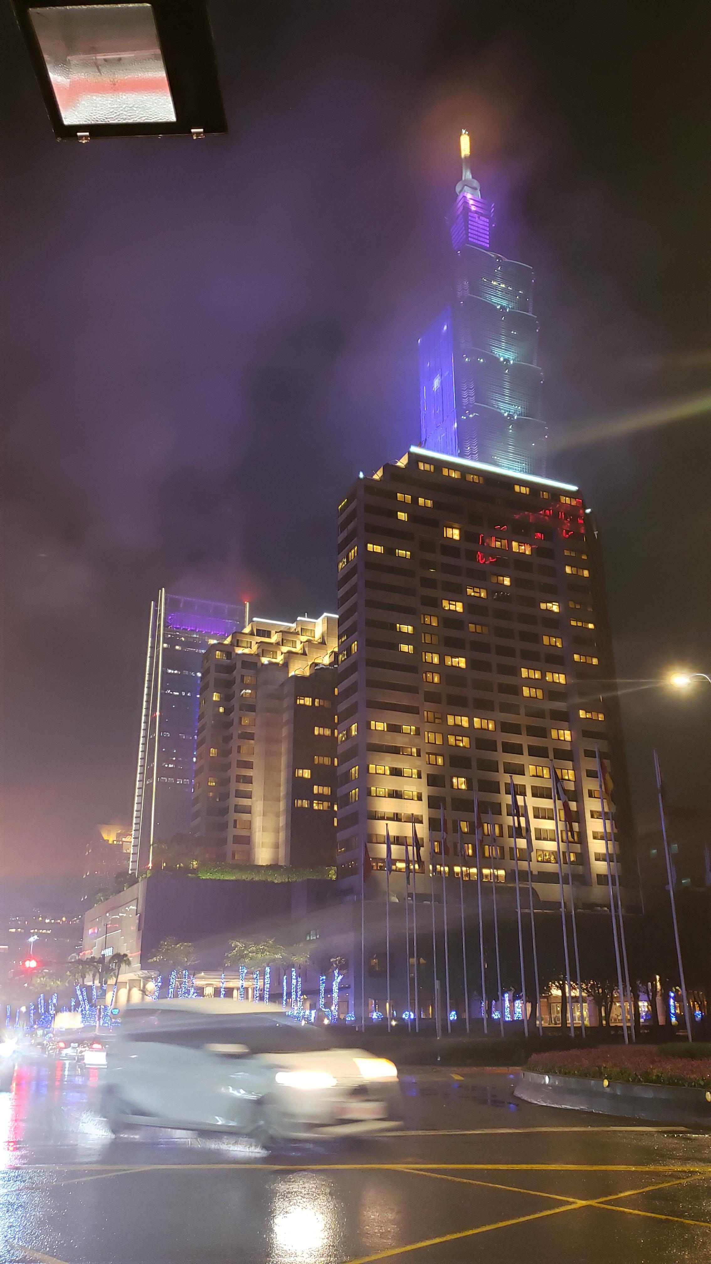Taipei 101 at night | Scrolller