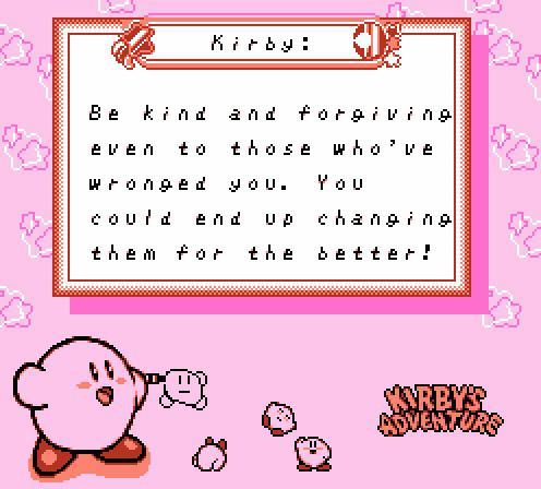 Take Kirby’s Advice. | Scrolller