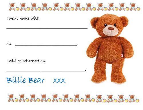 Taking the class Teddy Bear home with you | Scrolller