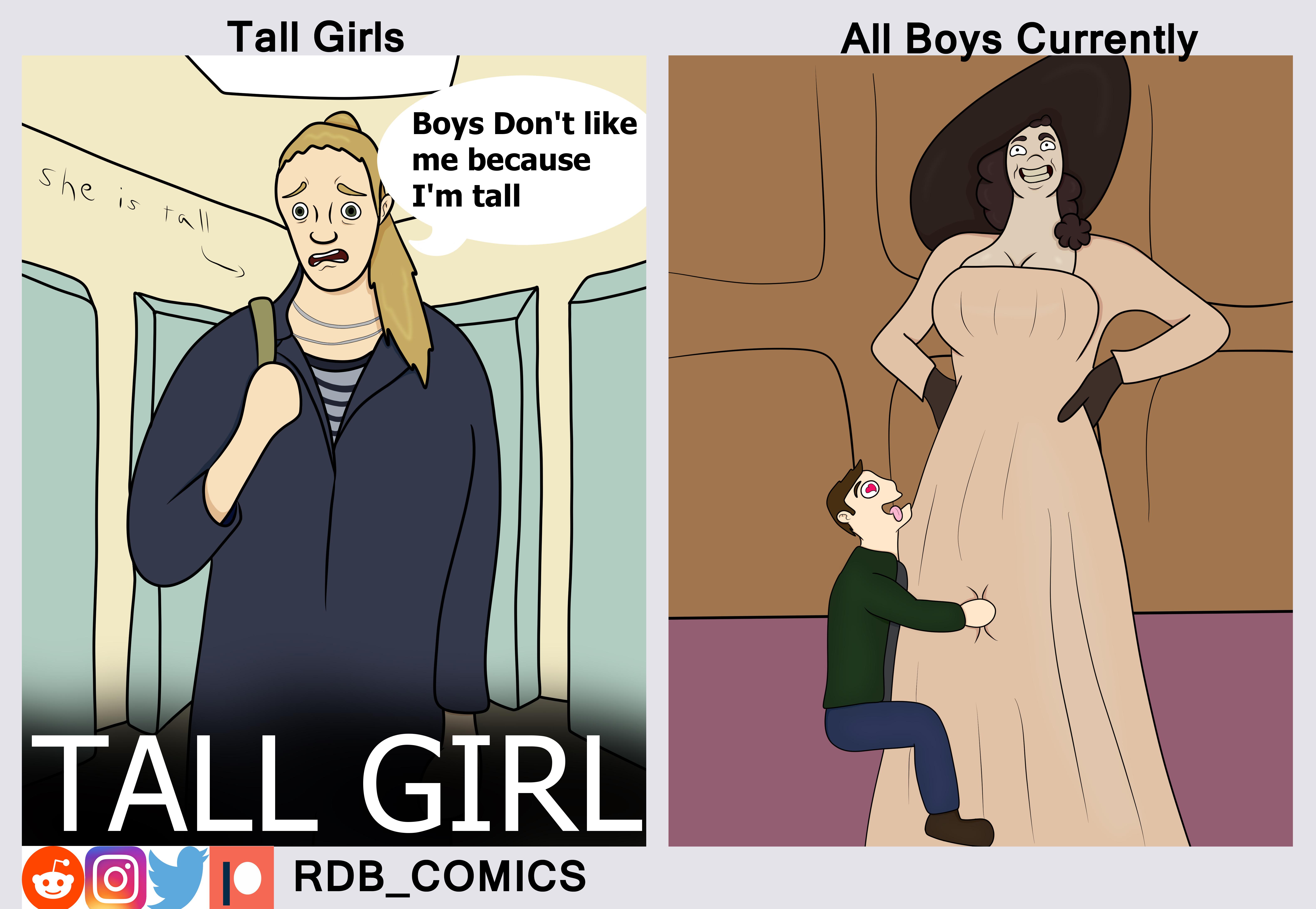 Tall Girl Fever Scrolller