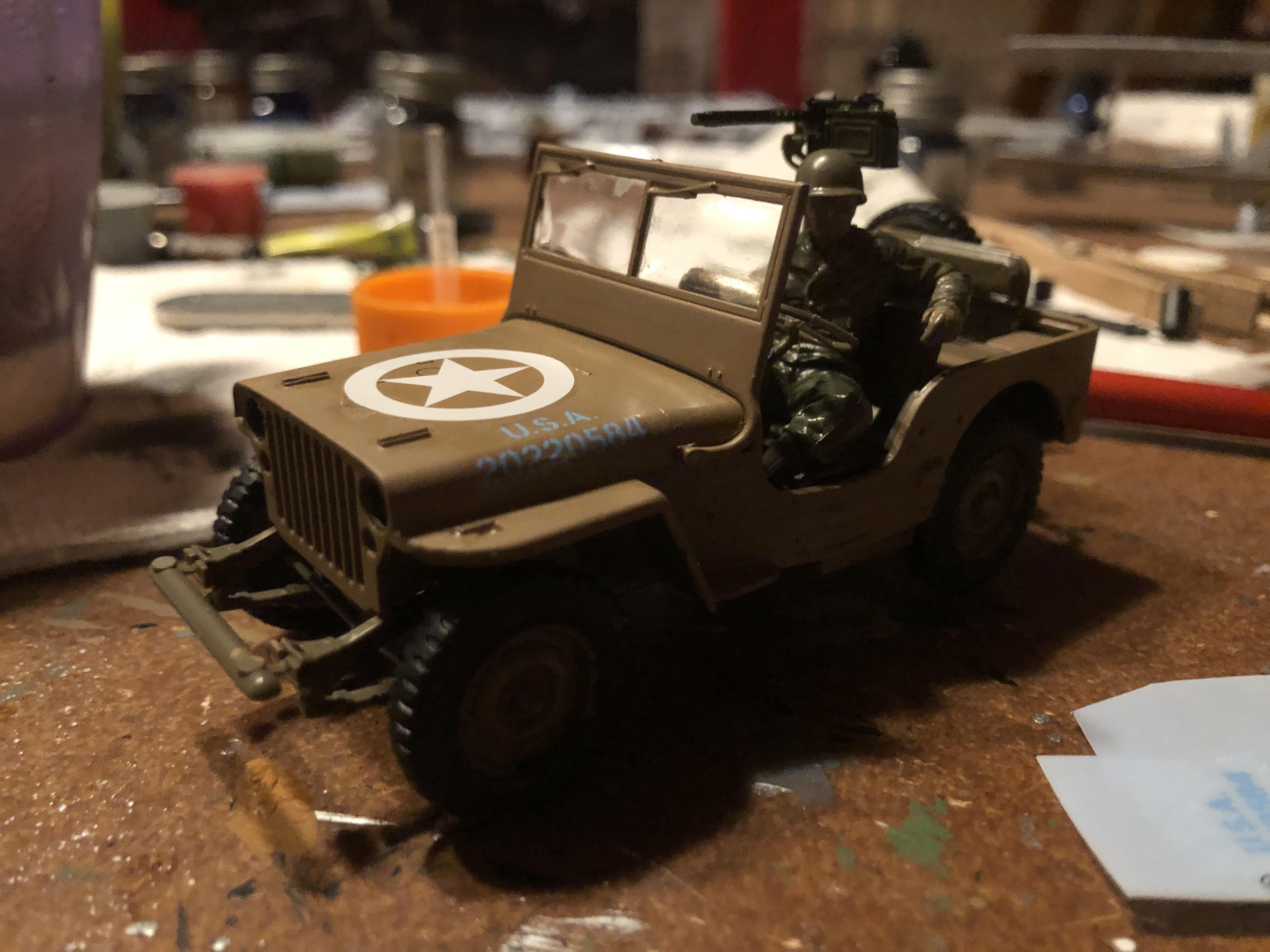 Tamyia 1:35 willys Jeep I’m 13 btw | Scrolller