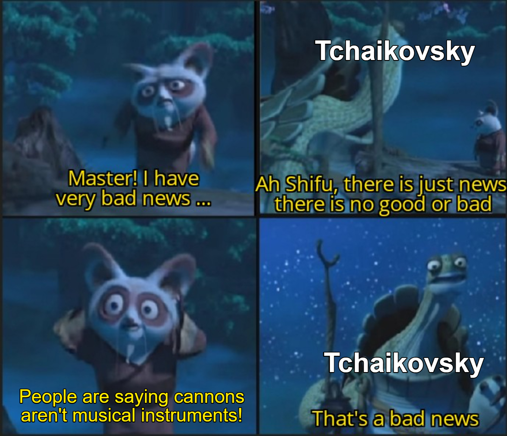 Tchaikovsky: I'm gonna pretend I didn't hear that | Scrolller