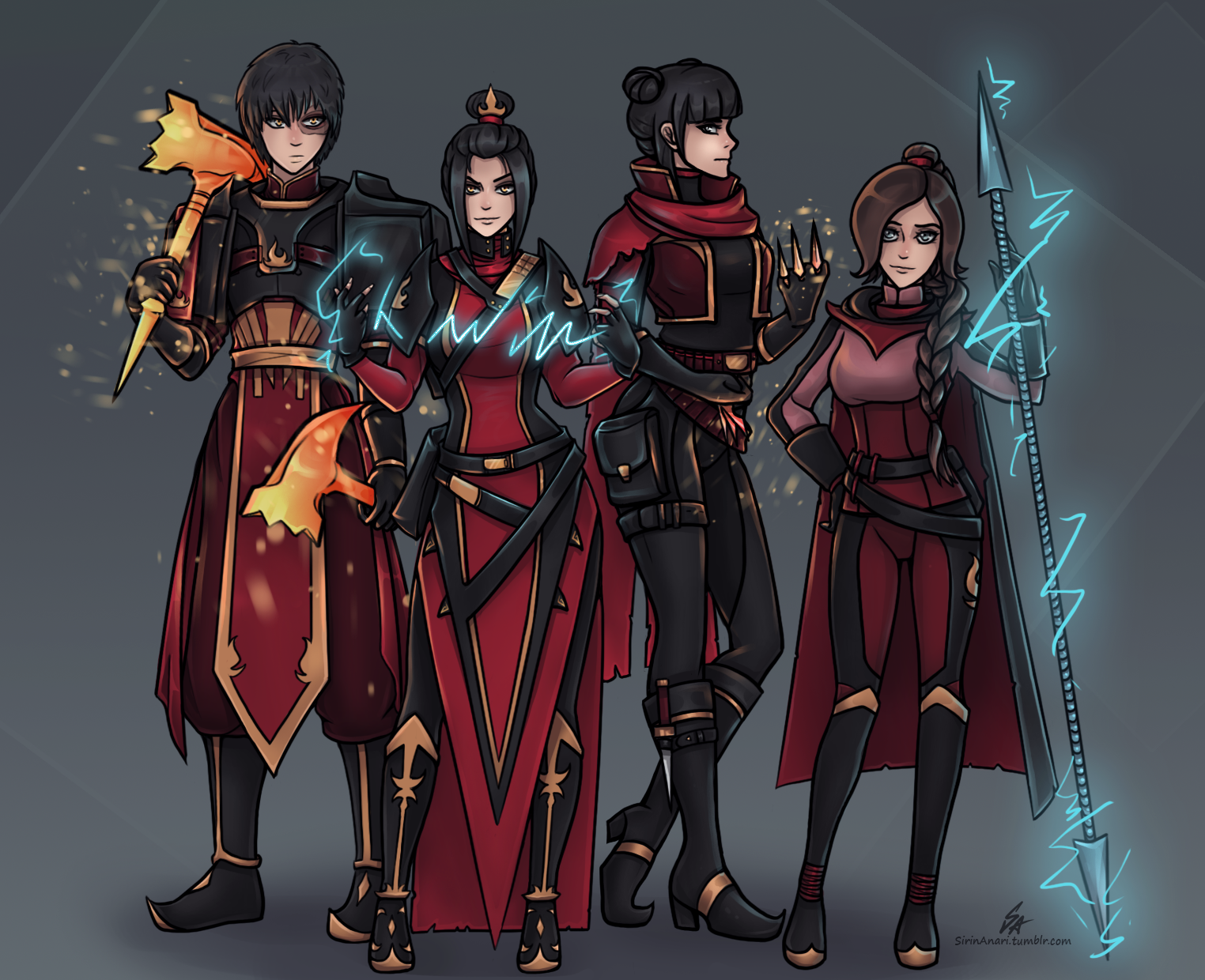 Team Azula (SirinAnari) [Avatar: The last Airbender] | Scrolller