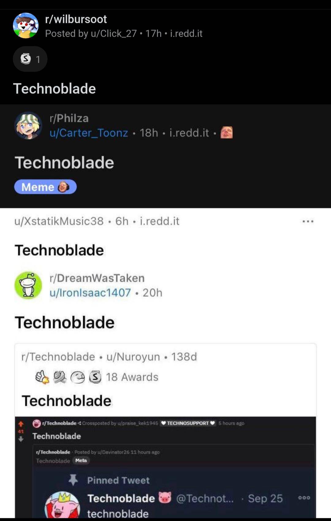 Technoblade | Scrolller