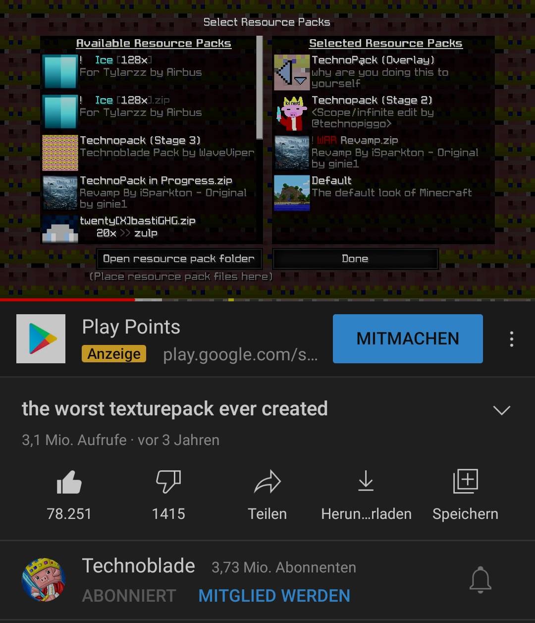 Technoblade hat ein Basti TP. | Scrolller