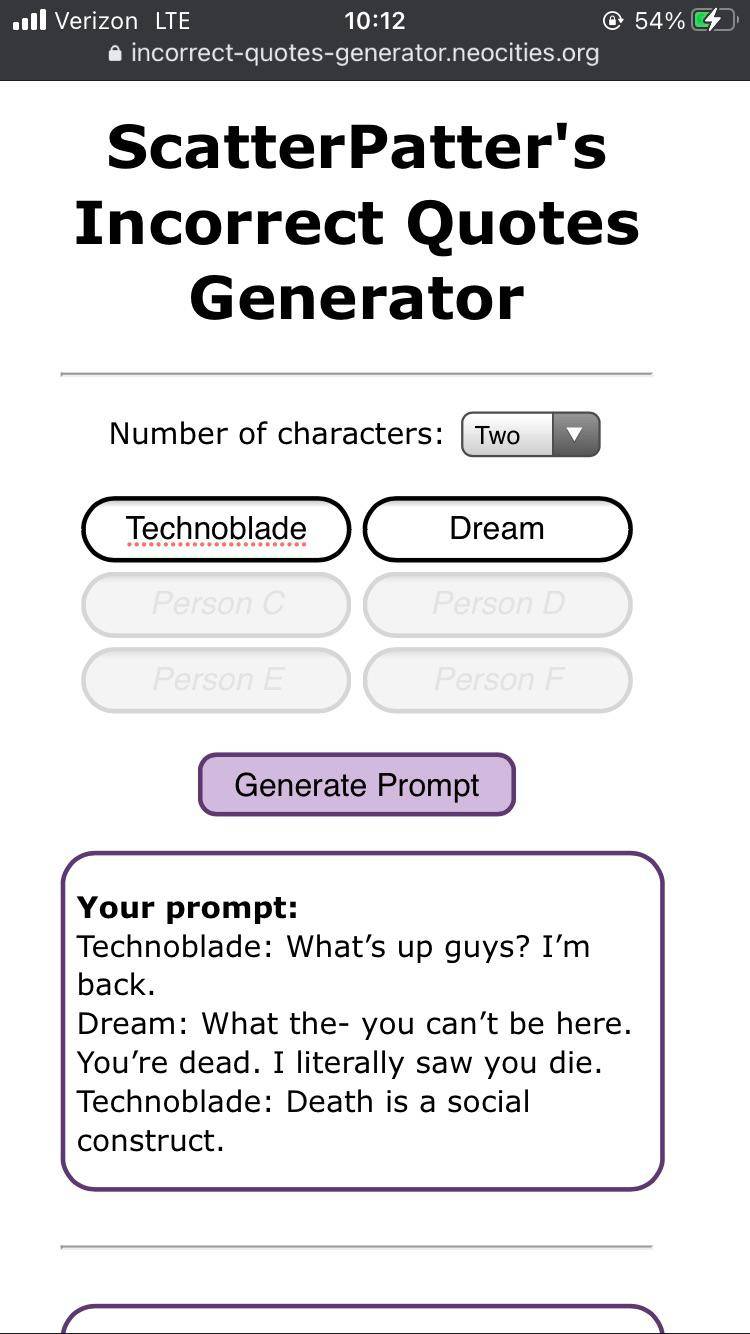 TECHNOBLADE NEVER DIES!!! | Scrolller