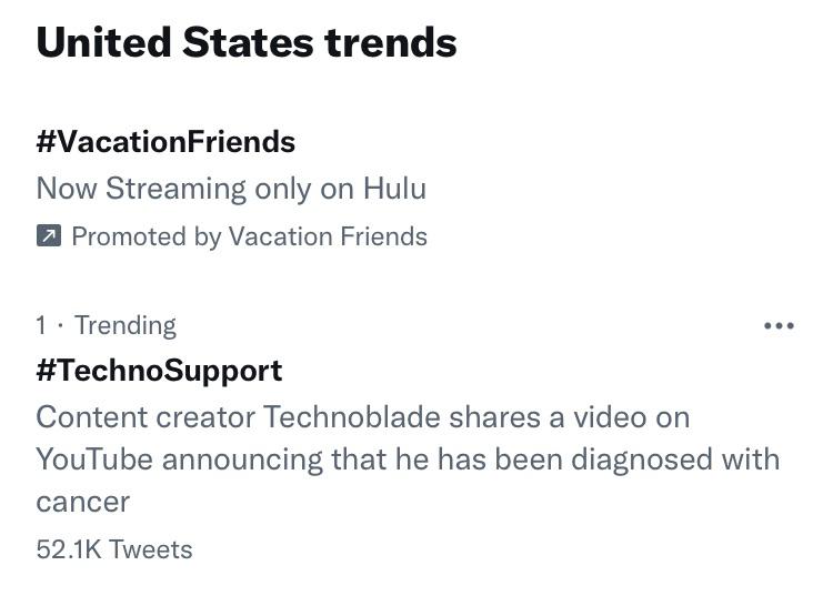 #technosupport has reached #1 trending for the US, we all believe in you techno | Scrolller
