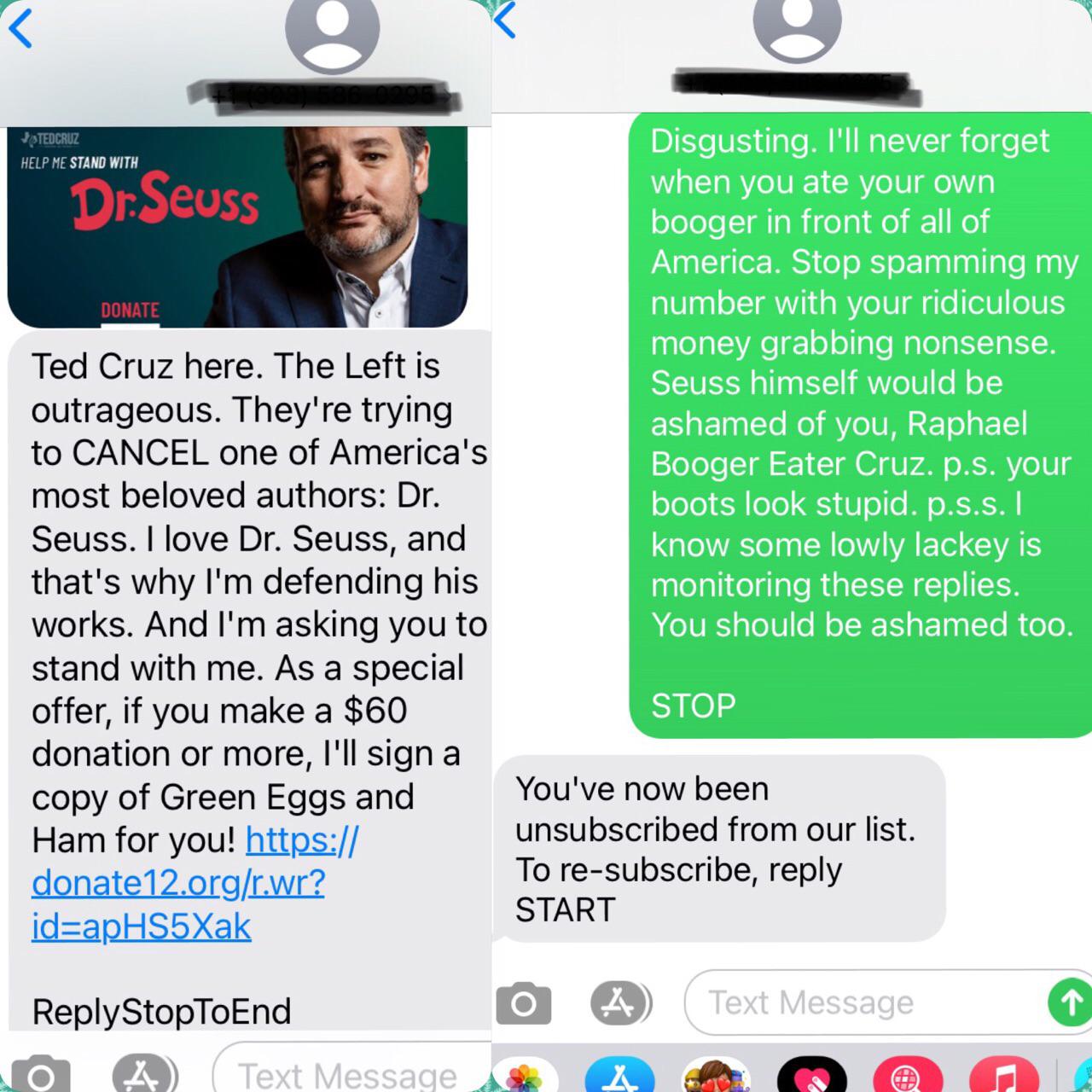 Ted Cruz is pure garbage and today is trash day. [OC] | Scrolller