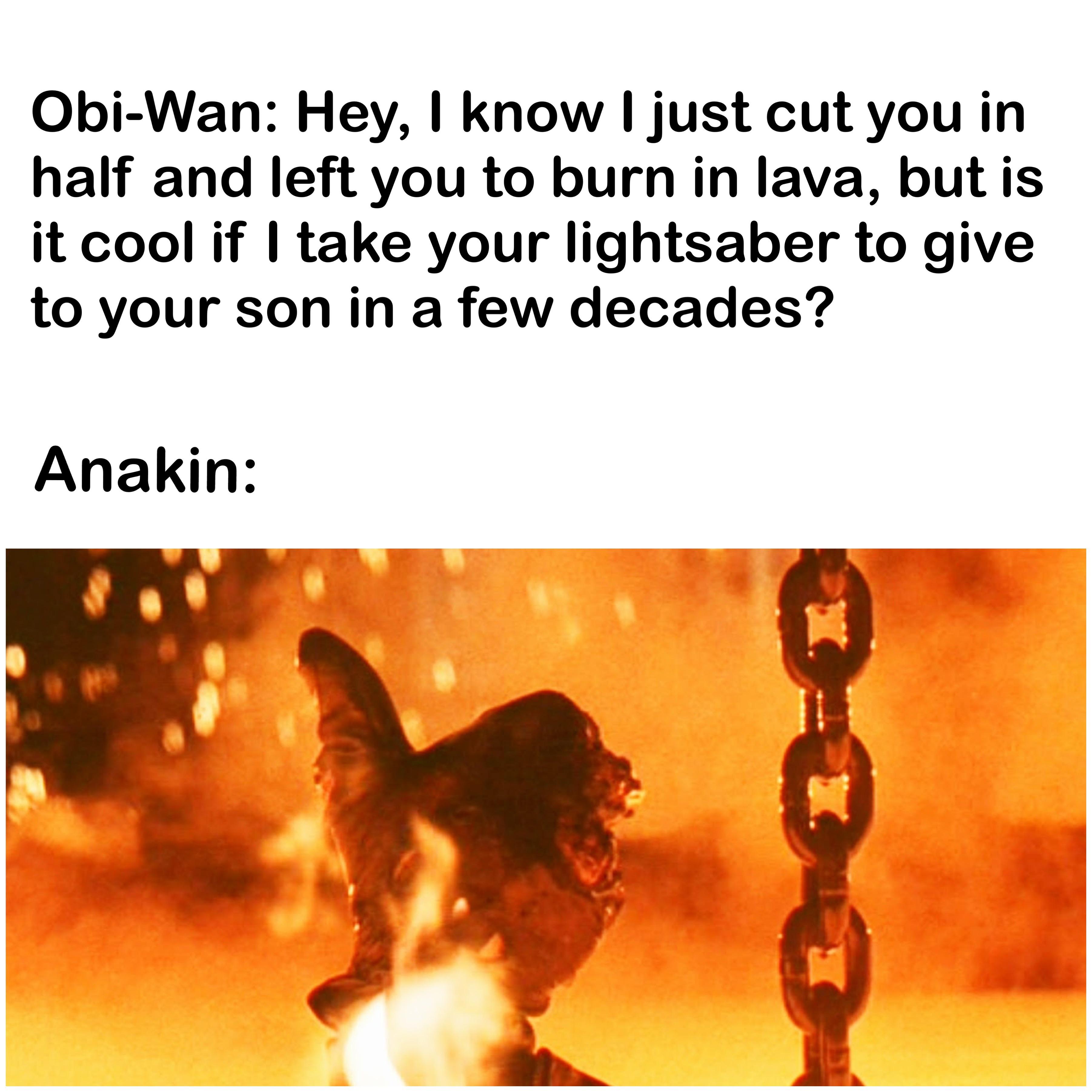 Obi-Wan, where?! | Scrolller