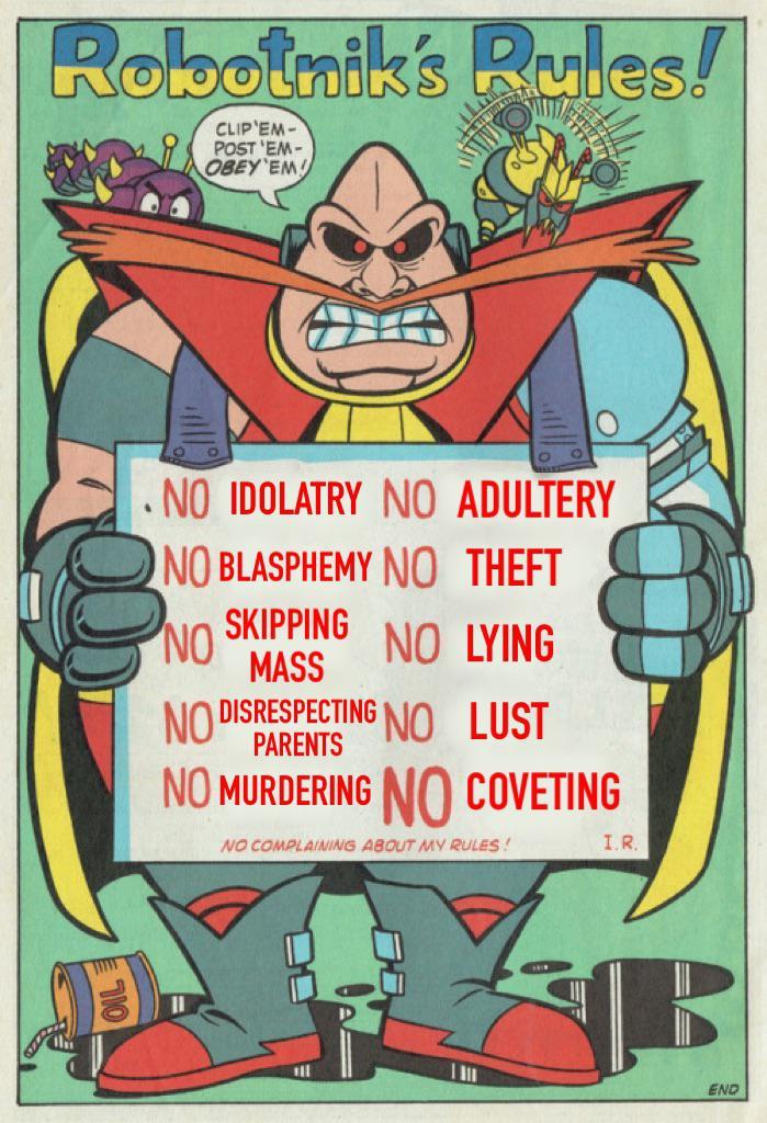 Ten Commandments of Mobius | Scrolller