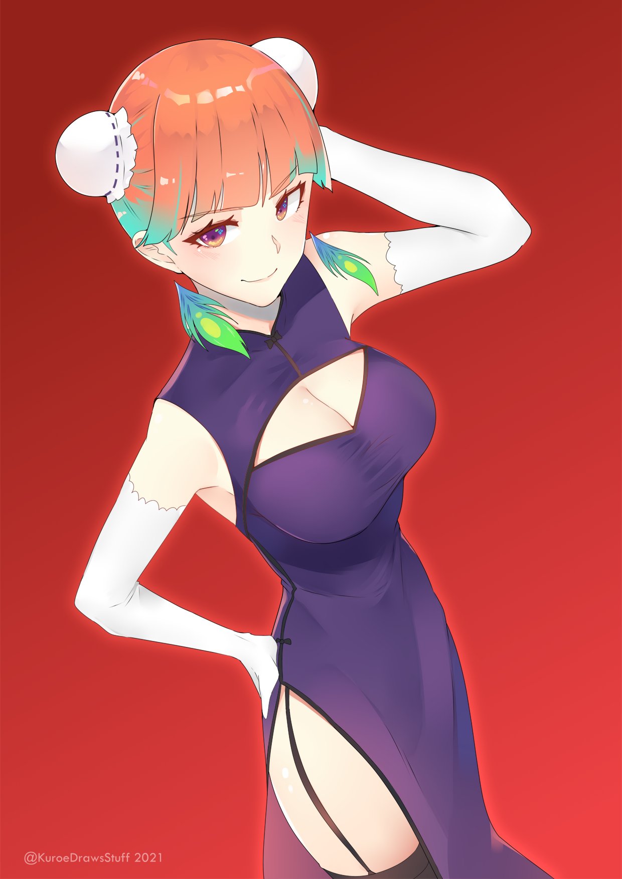 Tenchou in a cheongsam | Scrolller