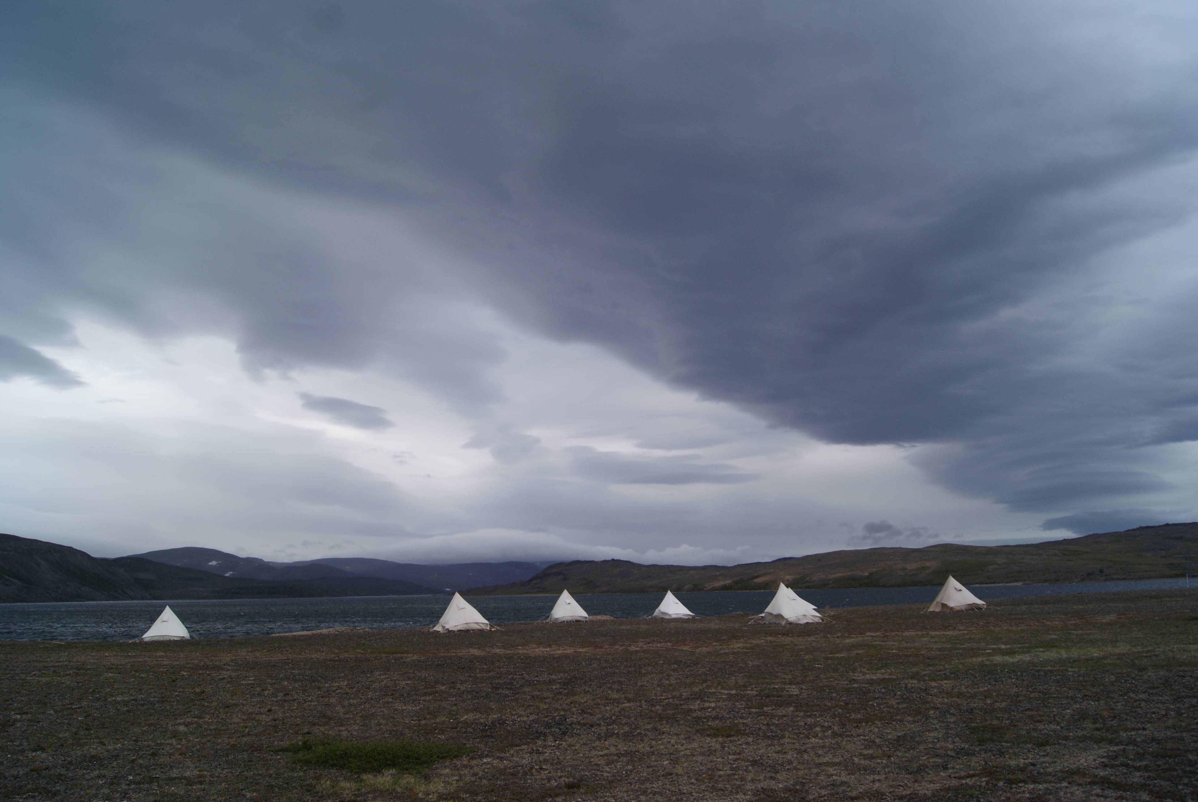 Tents in the Canadian Arctic | Scrolller