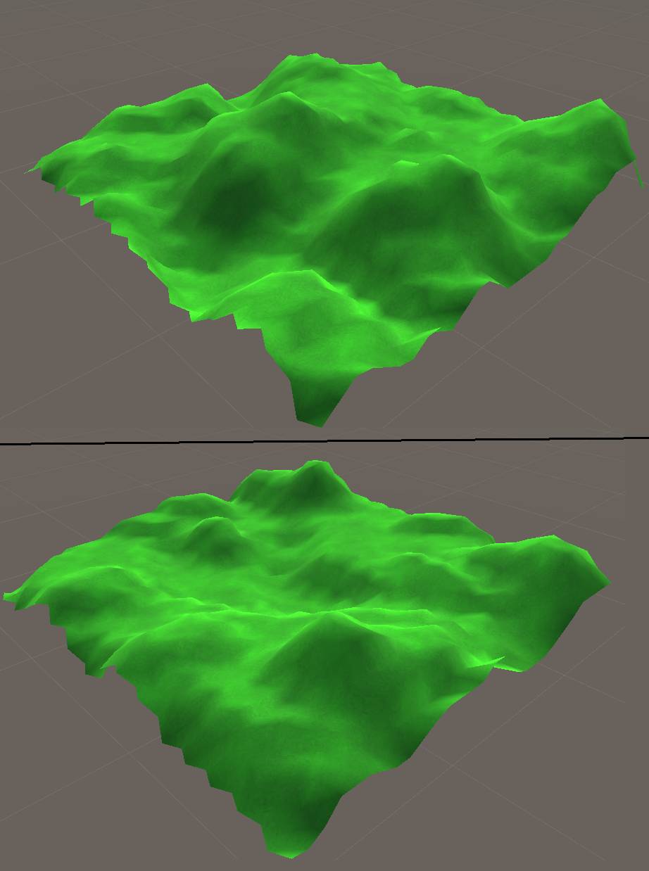 Terrain generation through a 3d Cellular Automata | Scrolller