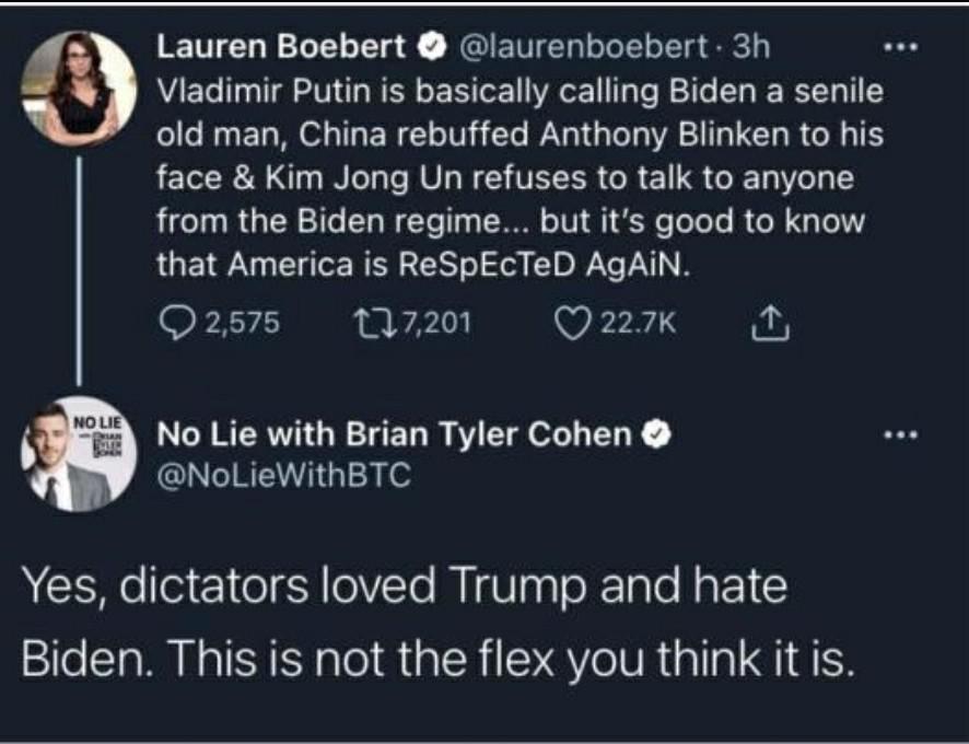 Terrible Flex, Excellent Burn. | Scrolller