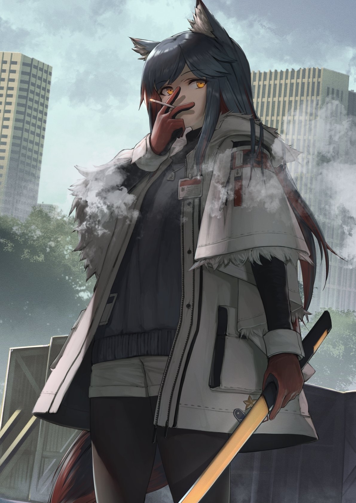 Texas [Arknights] | Scrolller