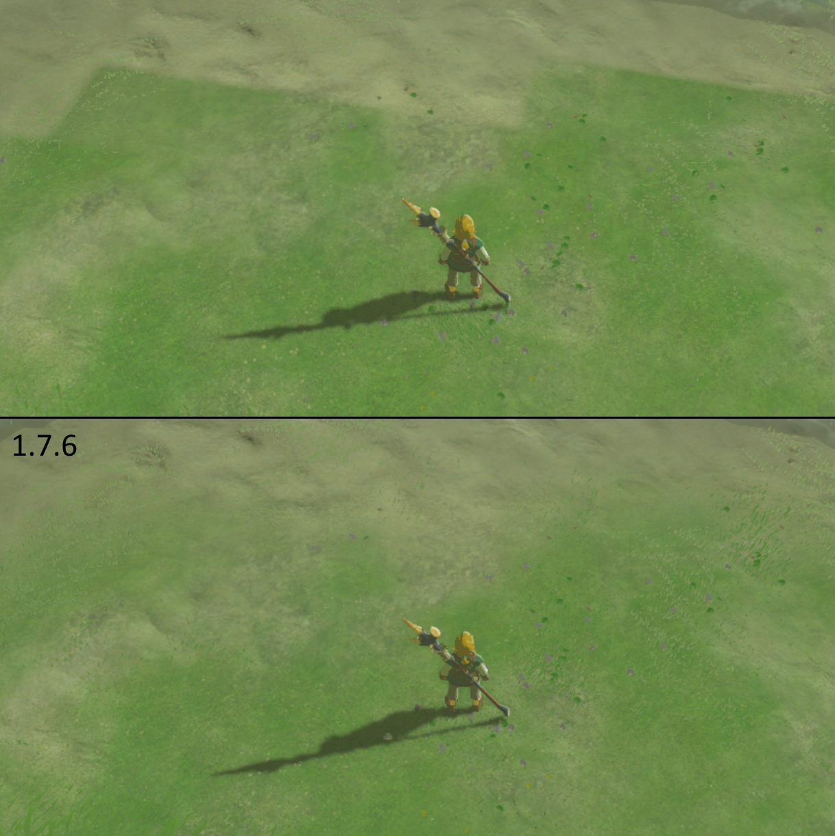 Texture placement fix in 1.7.6 | Scrolller