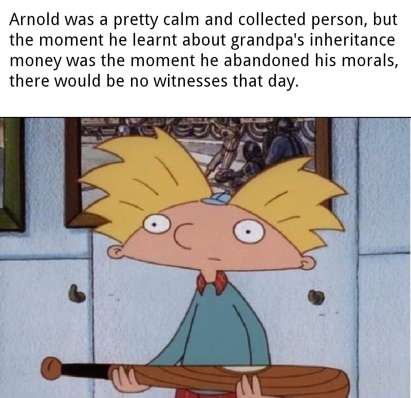 Tge murder was much more complicated than Arnold anticipated | Scrolller