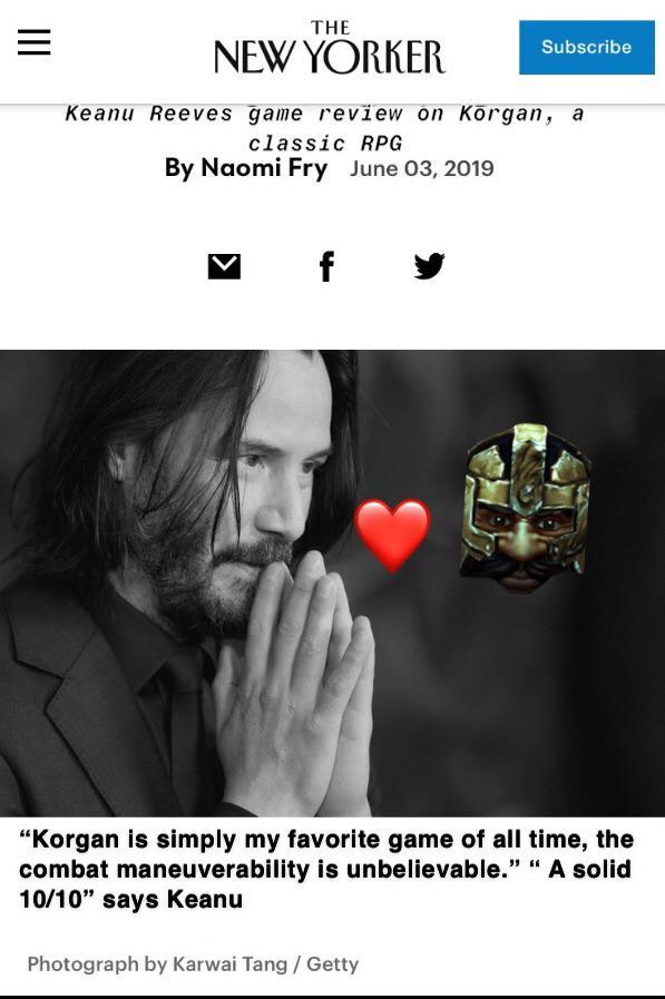 Thank you Keanu😚 | Scrolller