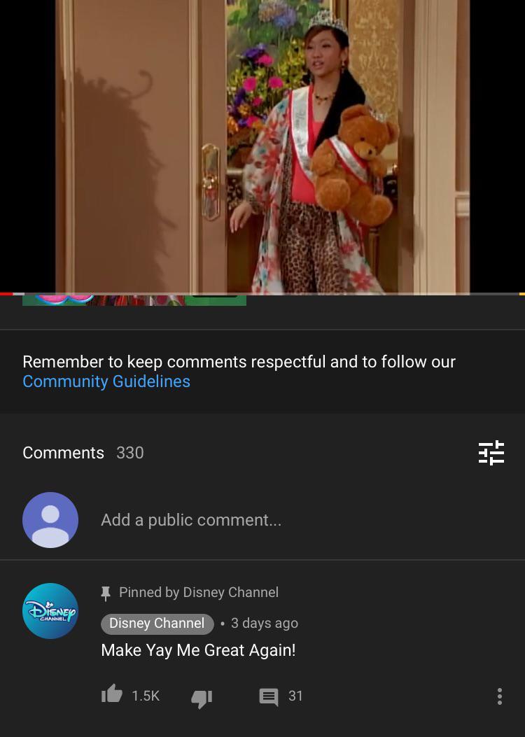 Thanks Disney Channel, very cool! | Scrolller