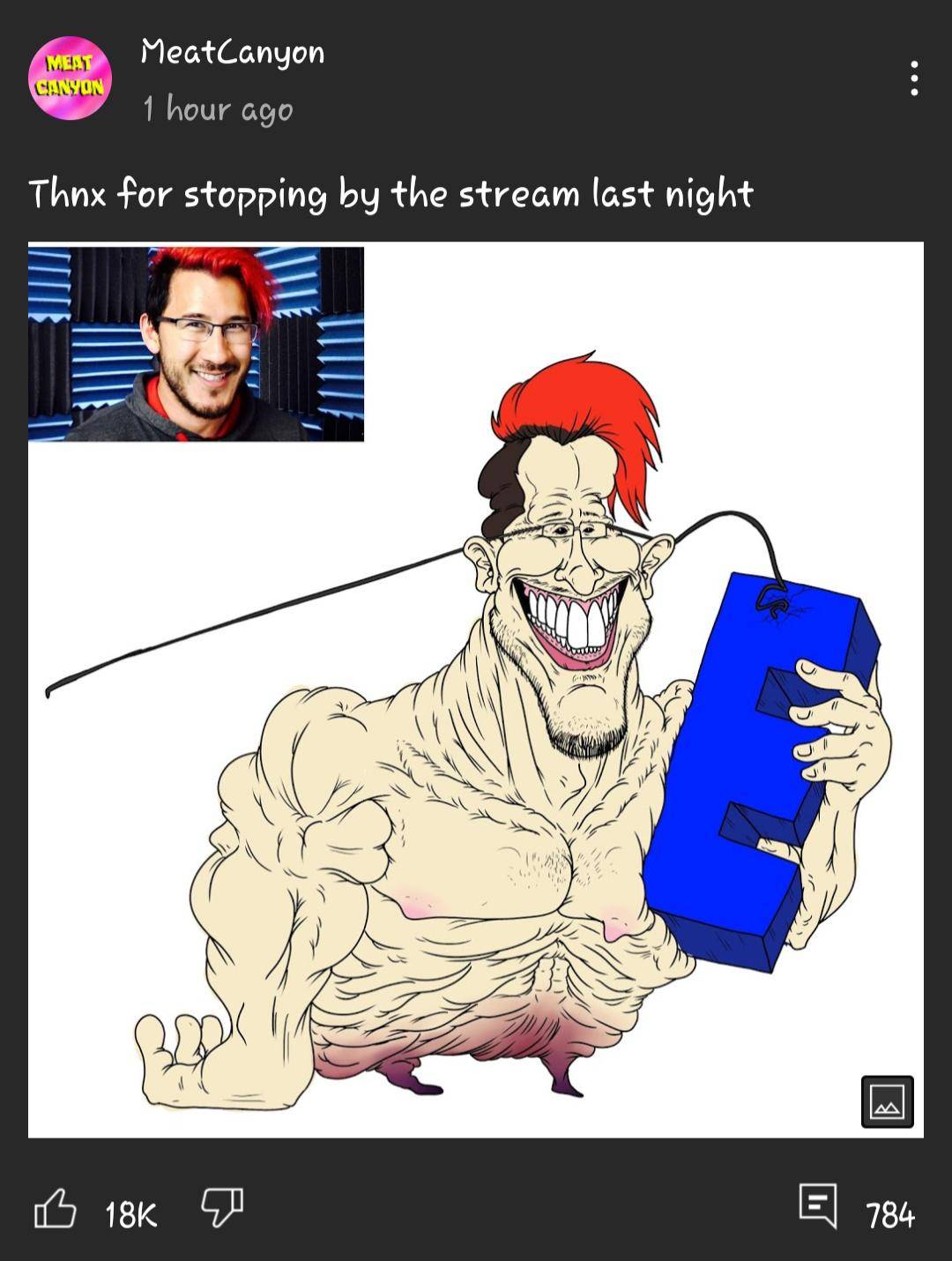 Thanks I hate Markiplier's fanart now | Scrolller