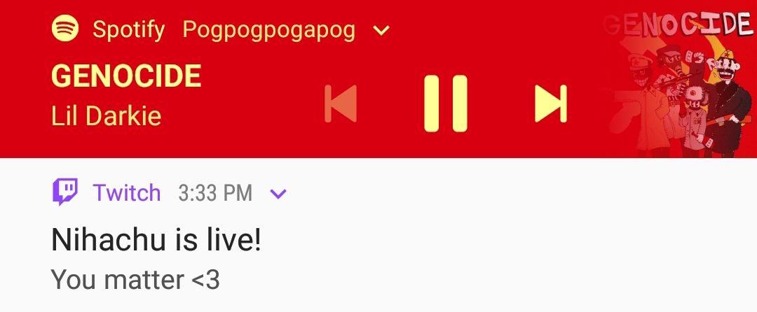 Thanks niki kinda bad timing tho