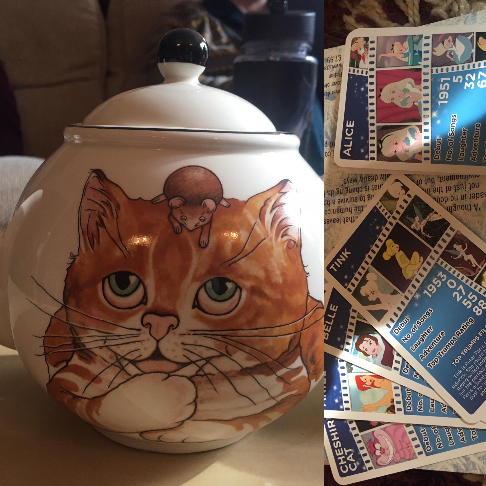 [THANKS] u/Carrieisonfire for the Disney game and the strawberry tea (first tea I’m making in my ...