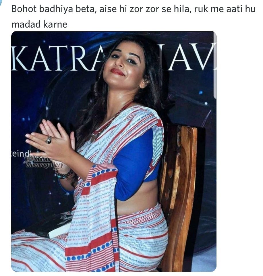 Thanks Vidya Mommy🤤 Scrolller