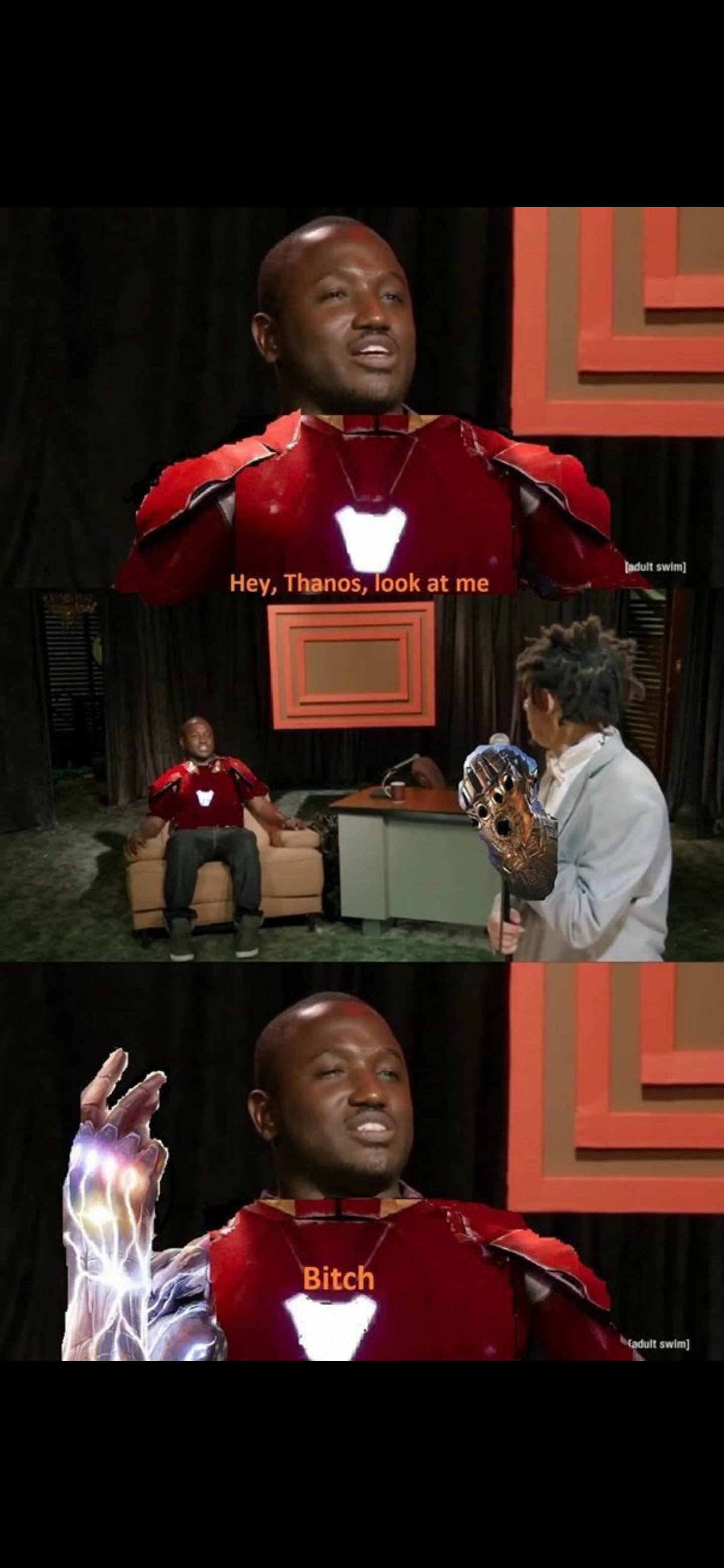 Thanos has left the chat. | Scrolller