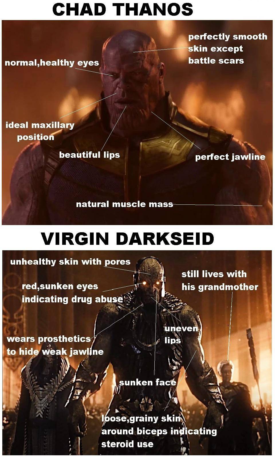 Thanos is the ultimate chad | Scrolller