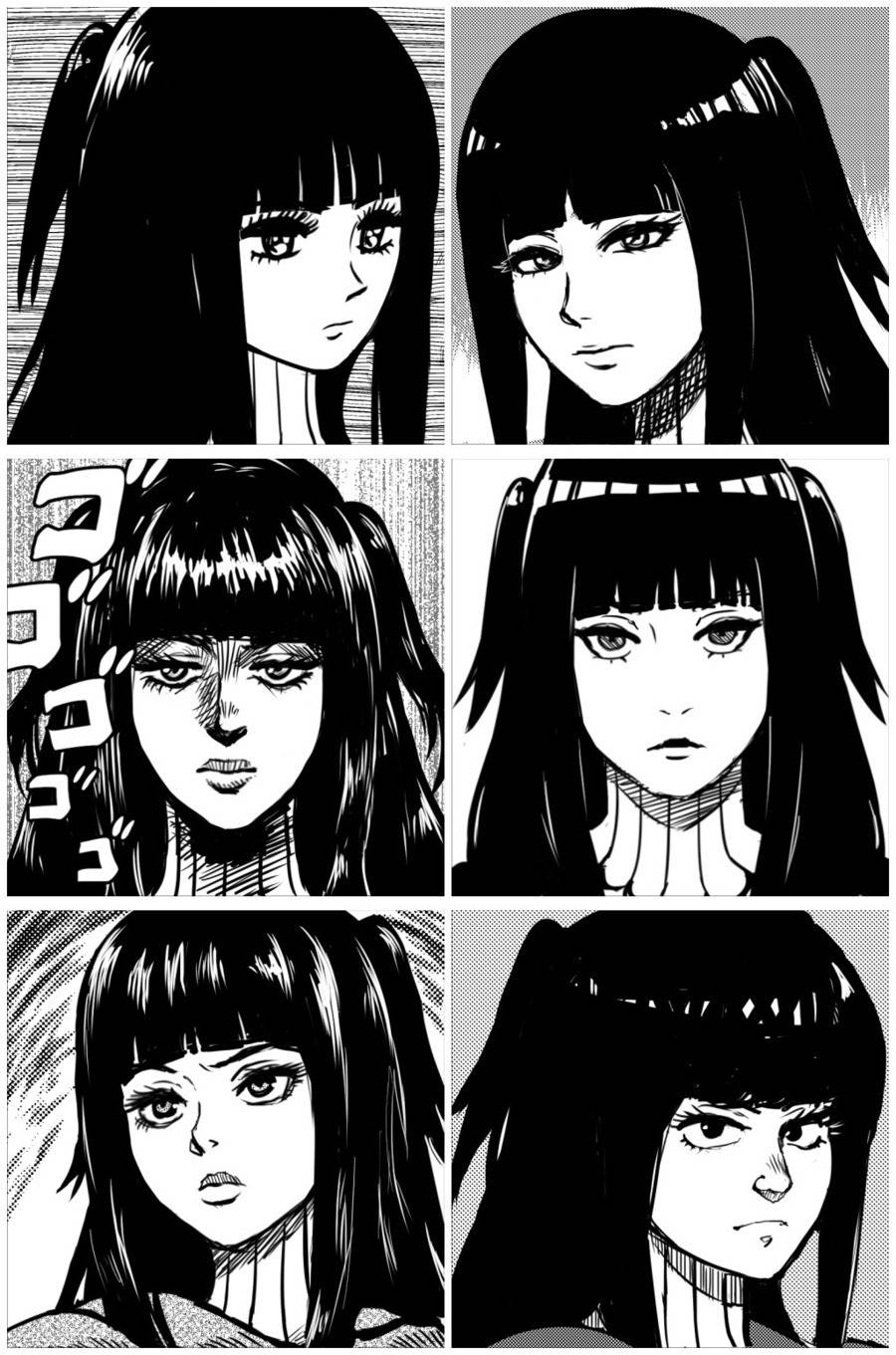 Tharja in different manga styles | Scrolller