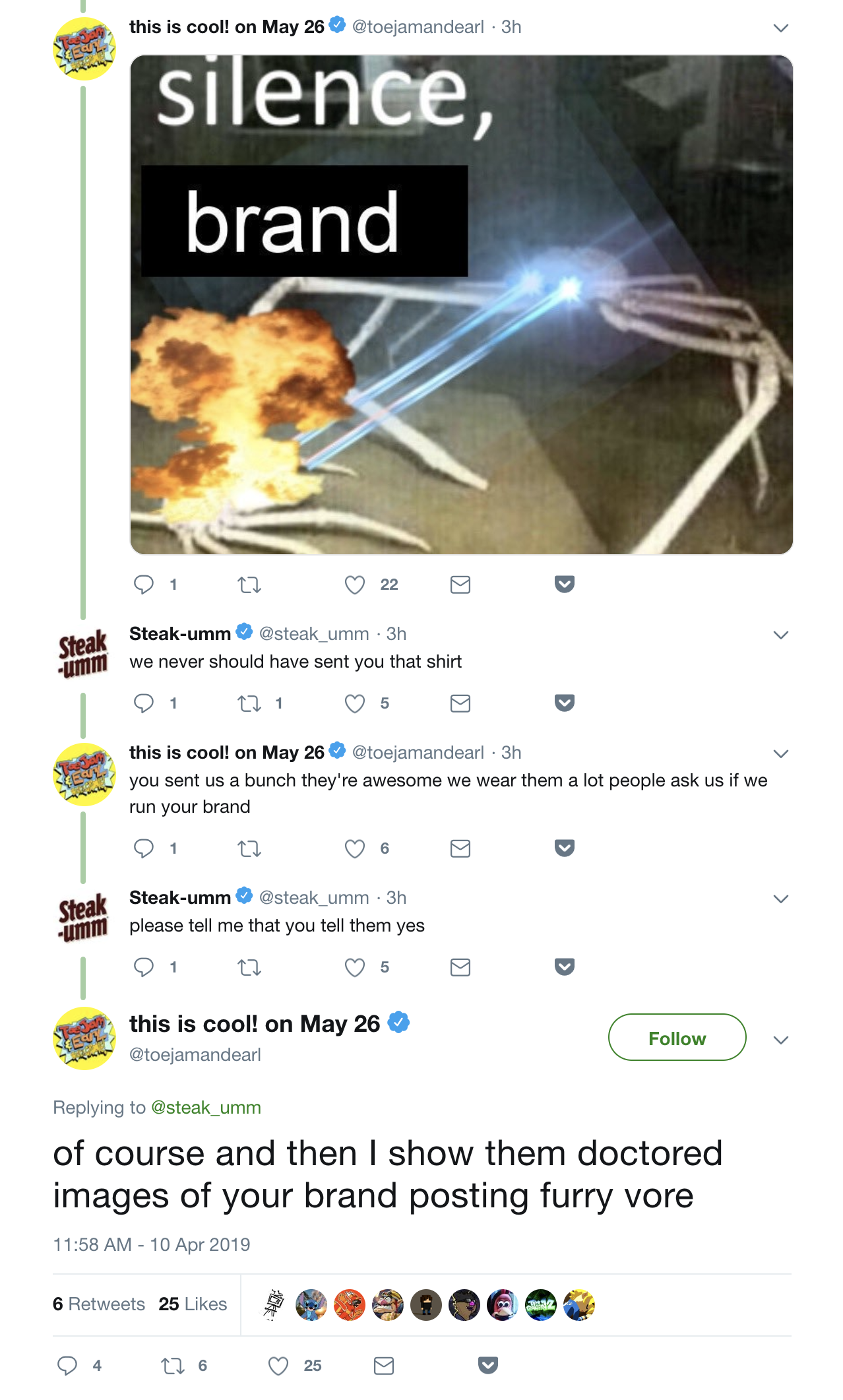 that's a remarkably specific escalation, bud | Scrolller