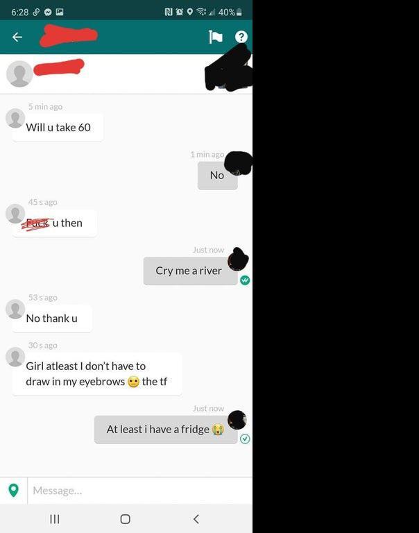 That's low blow dude | Scrolller