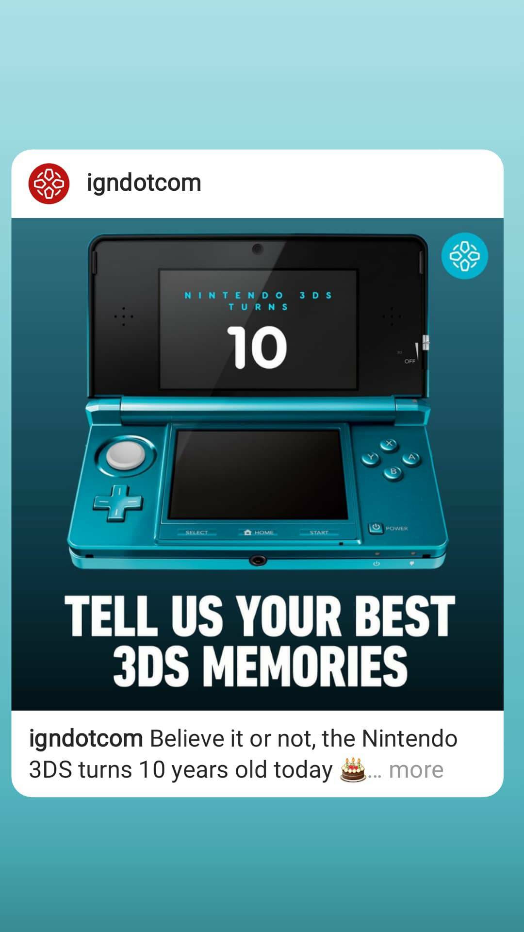 The 3DS turned 10 today... | Scrolller
