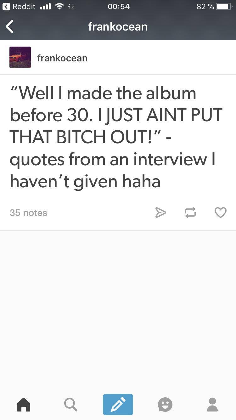 THE ALBUM IS DONE | Scrolller