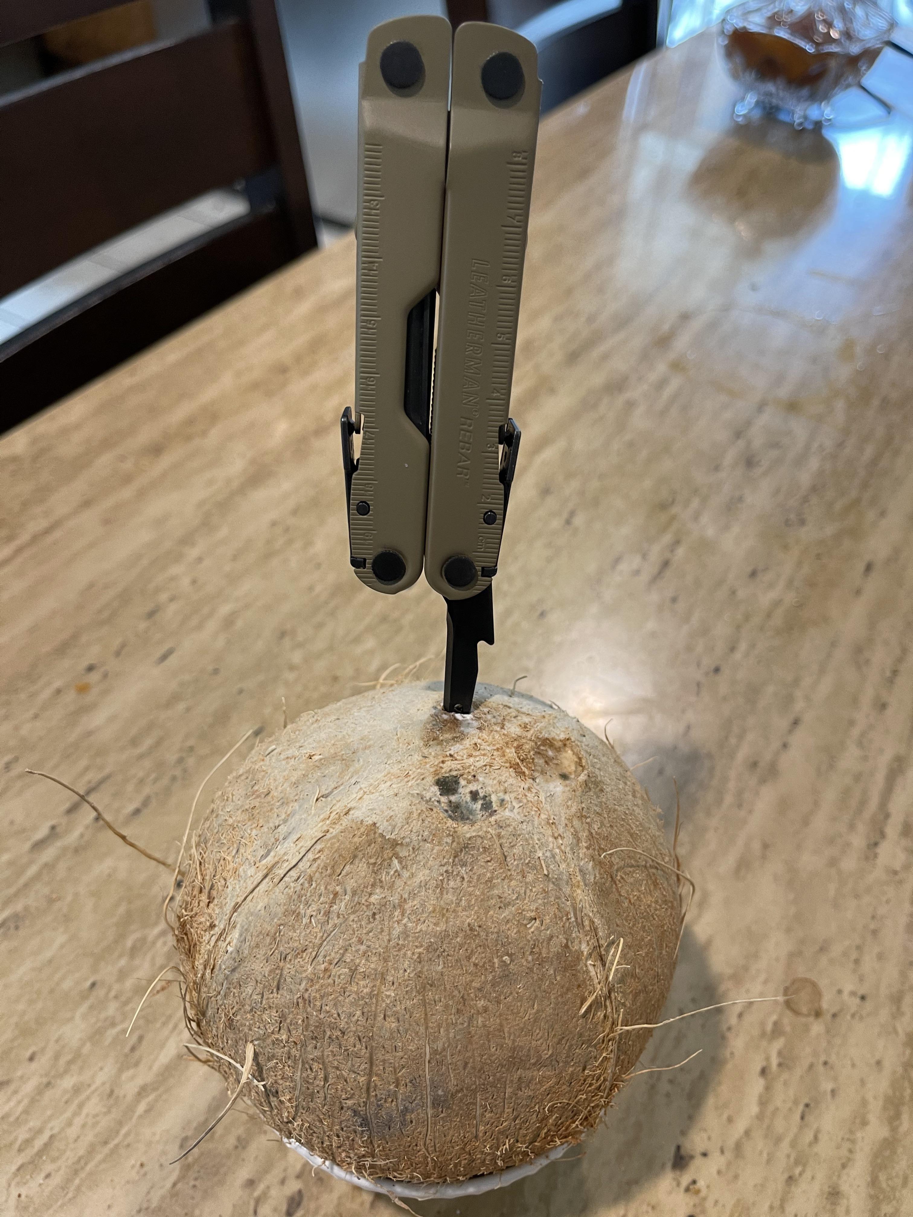 The awl on Leatherman Rebar can be very useful | Scrolller