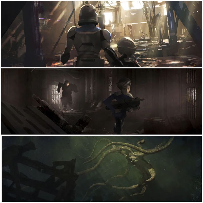 The Bad Batch Episode 7 "BattleScars" Concept Art | Scrolller