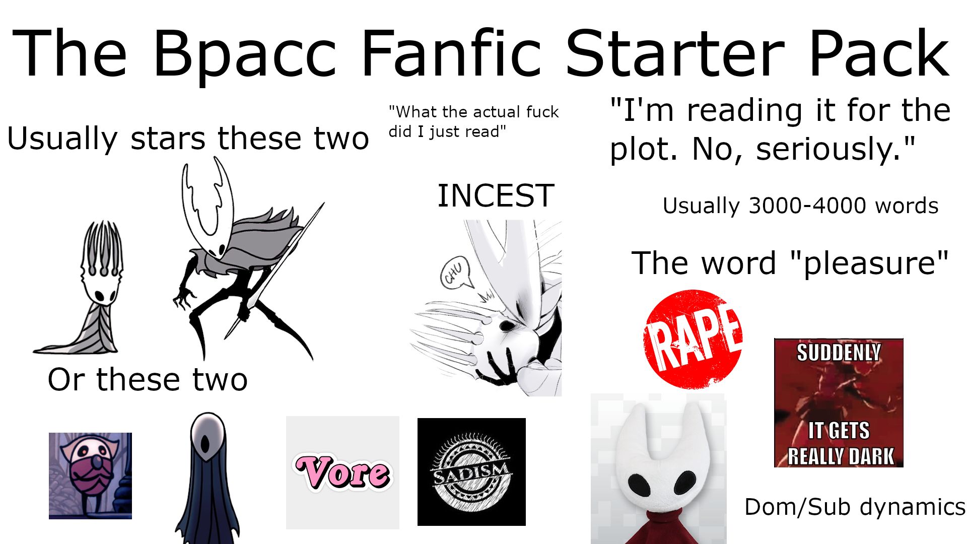 The Bpacc Fanfic Starter Pack | Scrolller
