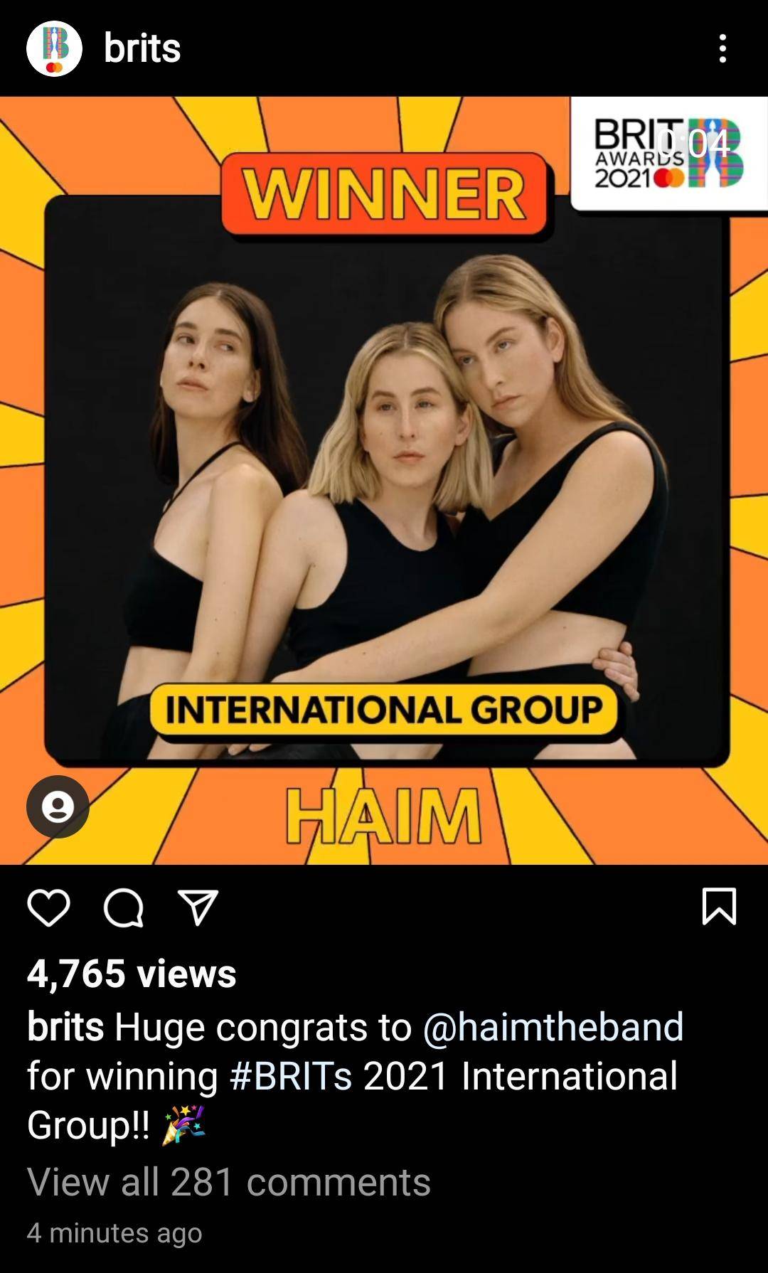 The Brits Best International Group 🏆 | Scrolller