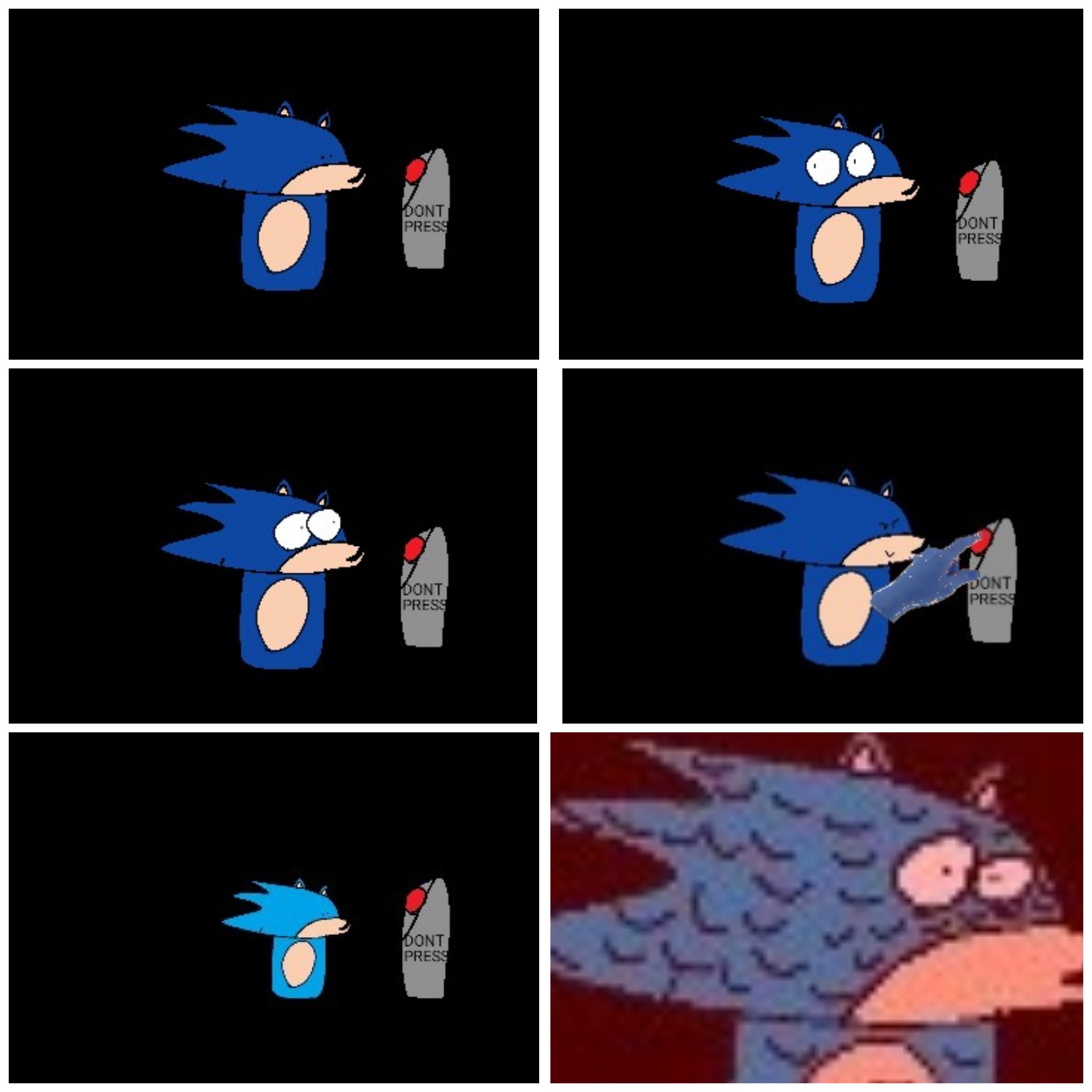 The Button - Comic made by me | Scrolller