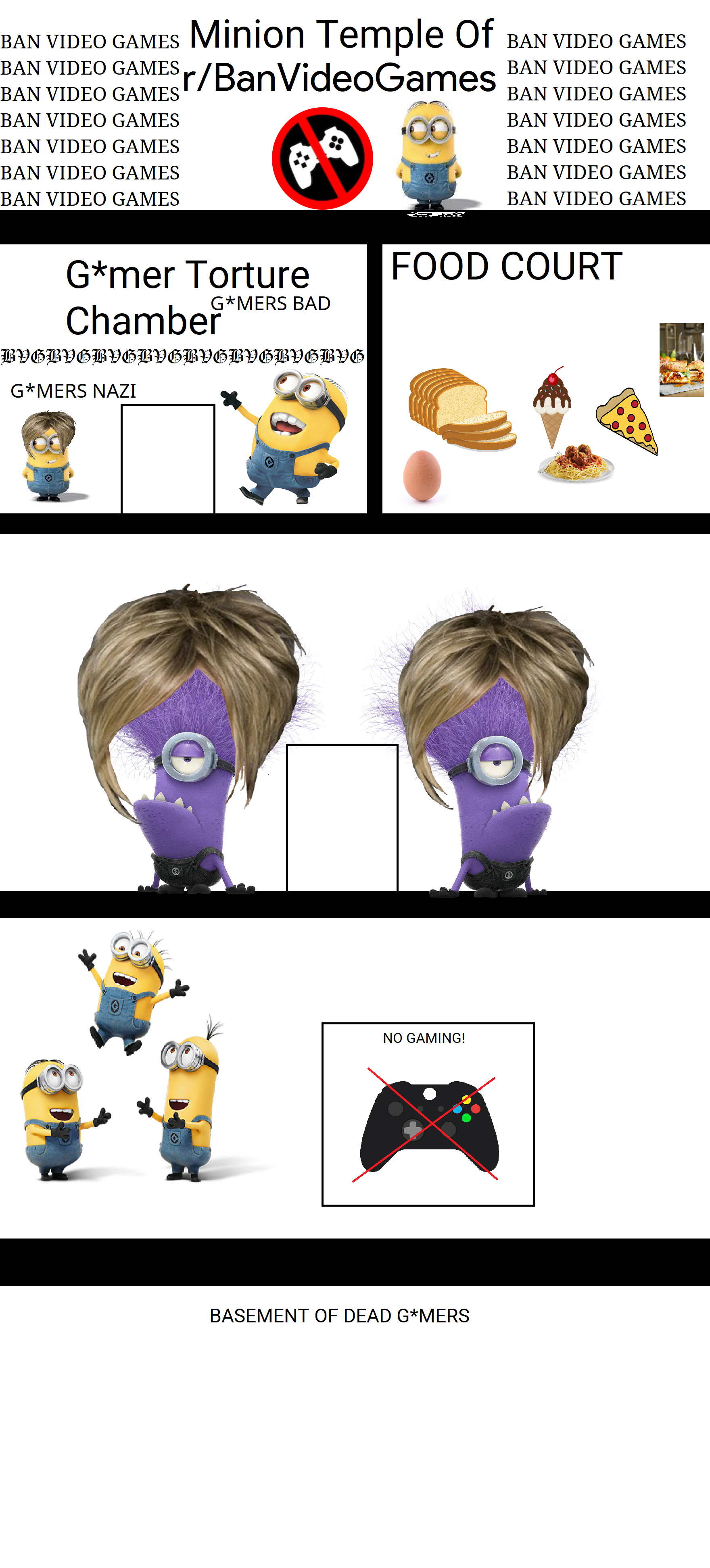 The BVG minion temples | Scrolller