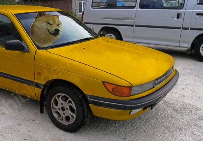 The Cheems Car | Scrolller