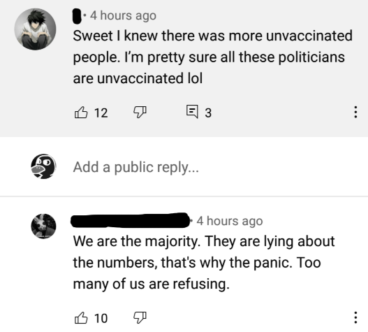 The denial and stupidity is real | Scrolller