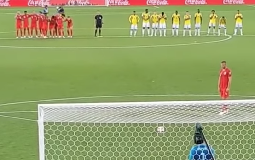 The difference between the teams as Dier steps up for his penalty | Scrolller